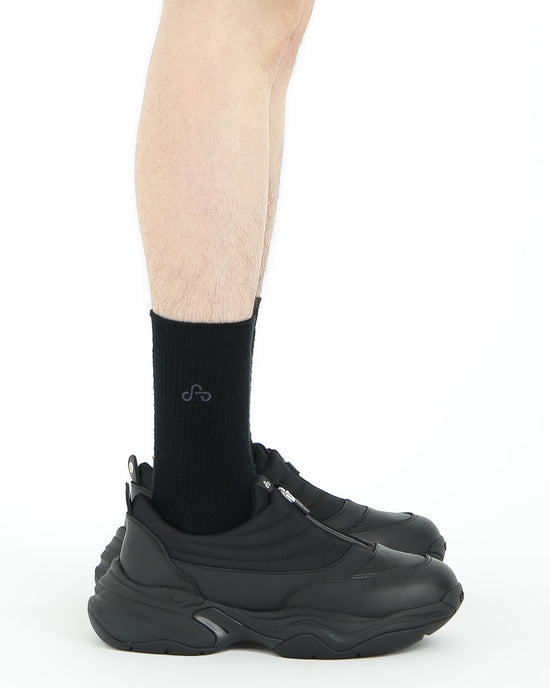 [OAO Official Store] FOUNTAIN All Leather Black Waterproof mens womens ...